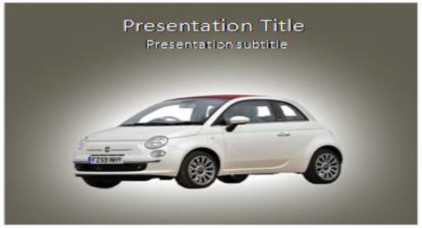 Car Powerpoint Background