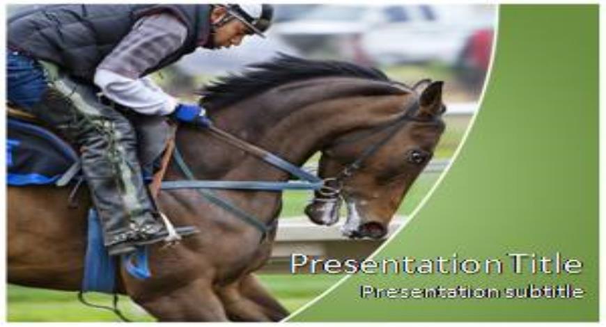 Horse Powerpoint Templates