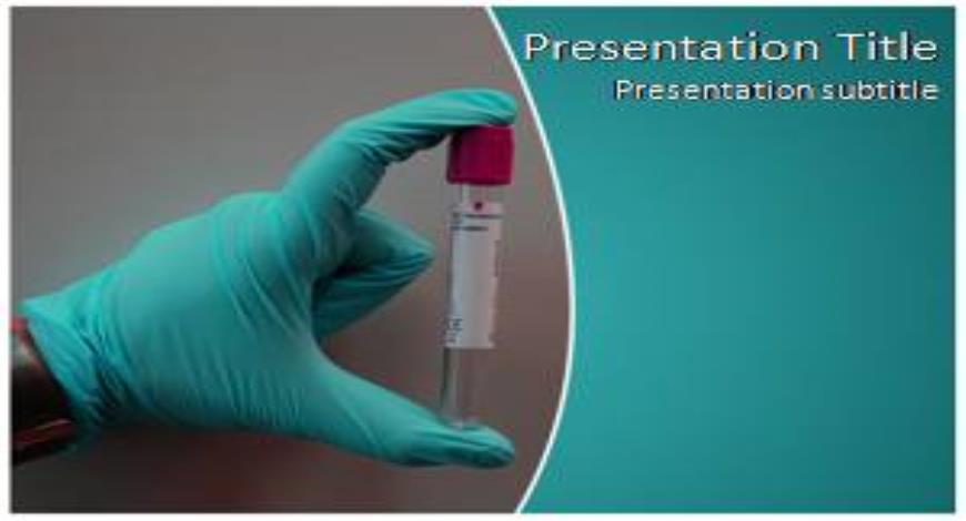Laboratory Free PowerPoint Template and Background