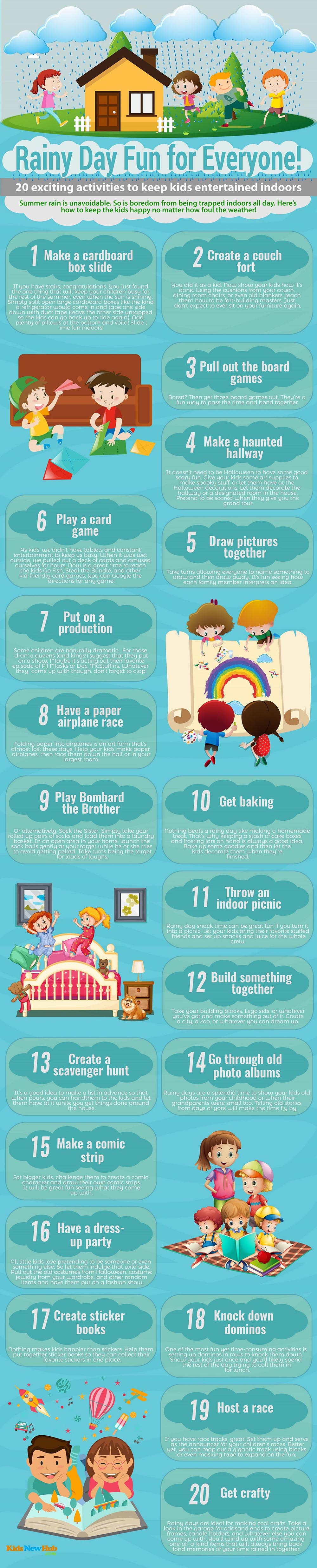 Infographic On Rainy Day Fun For Everyone 20 Exciting Activities To infographic-on-rainy-day-fun-for-everyone-20-exciting-activities-to