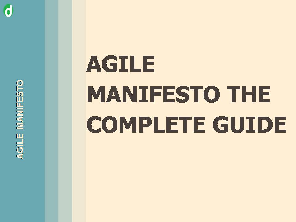 Agile Manifesto Powerpoint Slide