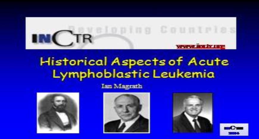 Free Download History of Acute Lymphoblastic Leukemia PowerPoint ...