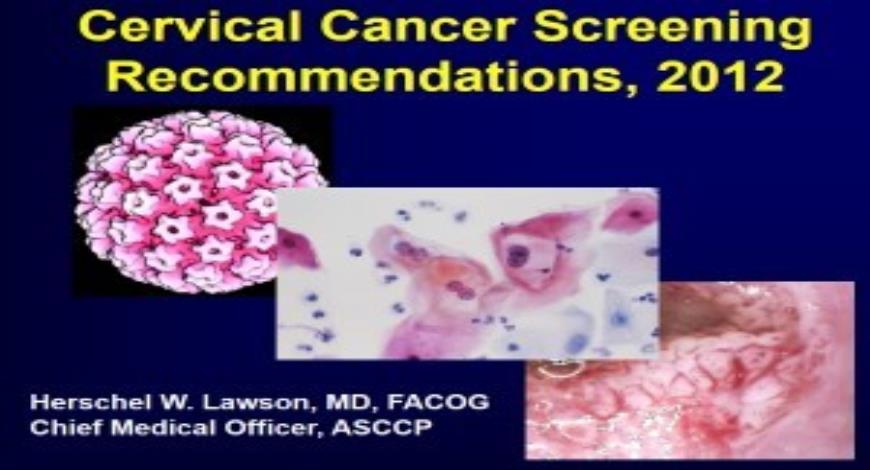 Free Download Cervical Cancer Screening PowerPoint Presentation Slides