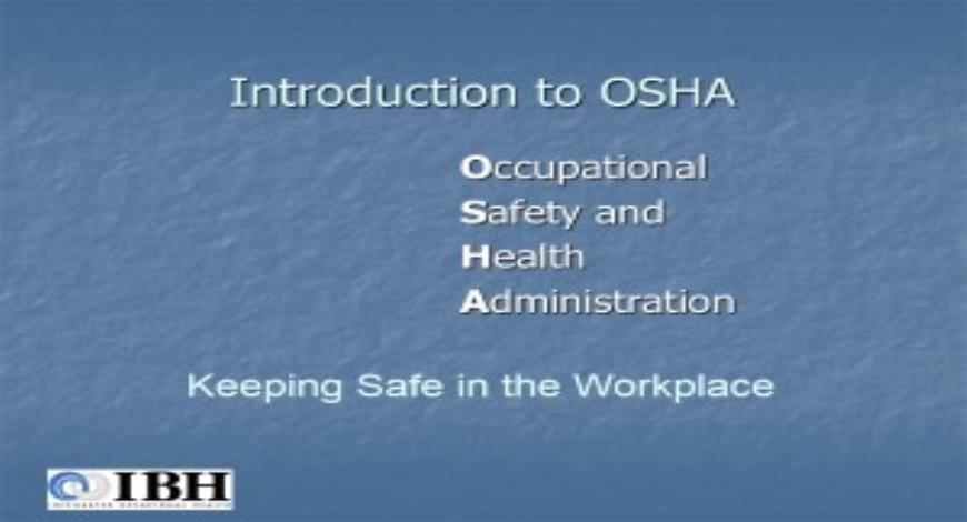 Free Download Introduction to OSHA-Worklife Matters PowerPoint ...