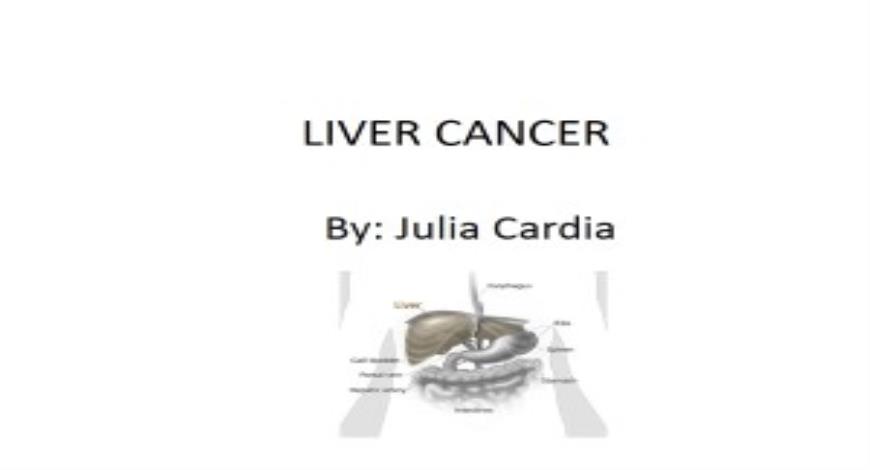 Free Download LIVER CANCER PowerPoint Presentation Slides
