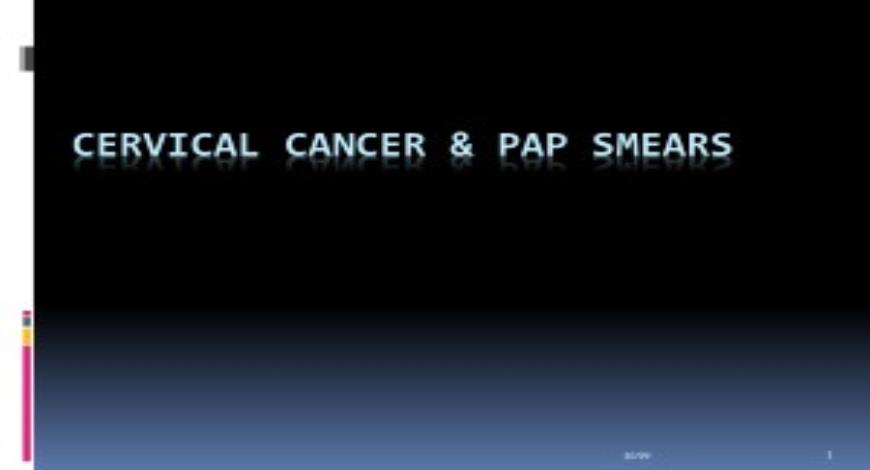 Free Download Cervical Cancer Wiki PowerPoint Presentation Slides