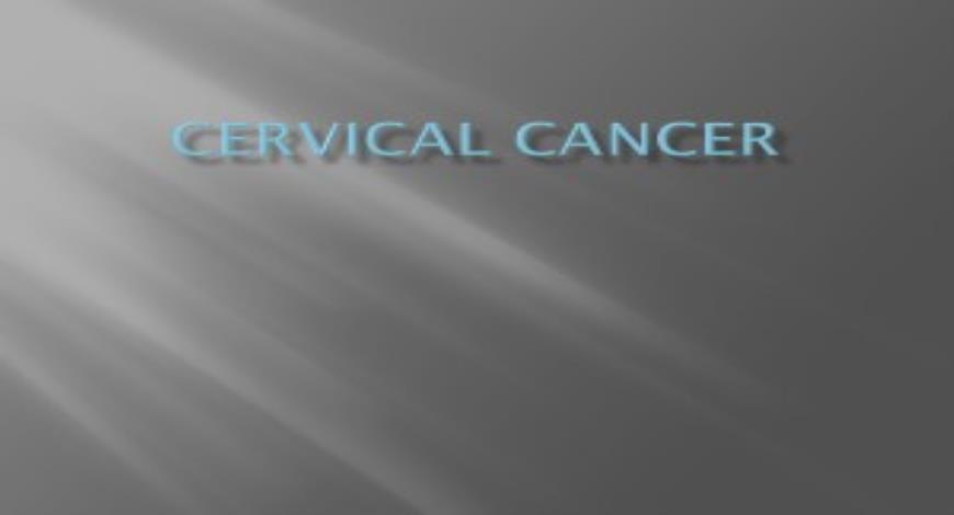 Free Download Cervical cancer PowerPoint Presentation Slides