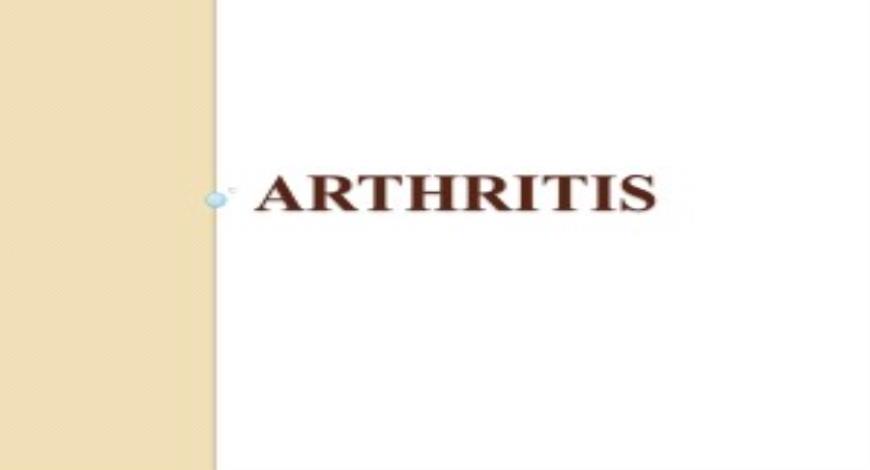 Free Download Human ARTHRITIS PowerPoint Presentation Slides