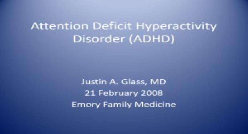 Free Download Attention Deficit Hyperactivity Disorder (ADHD) PowerPoint Presentation Slides
