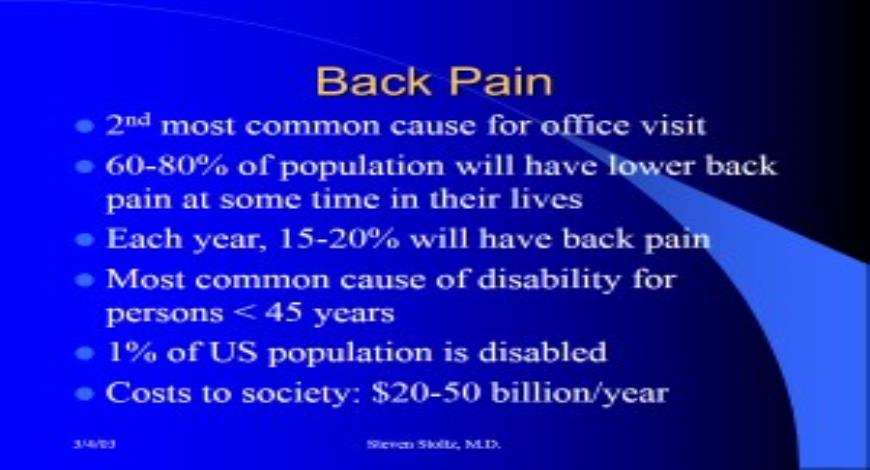 Free Download LOW BACK PAIN IN HUMAN PowerPoint Presentation Slides