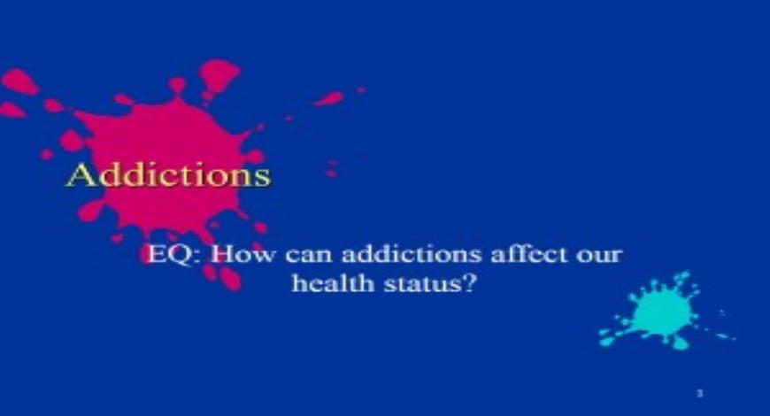 Free Download Addictions Objectives Powerpoint Presentation Slides
