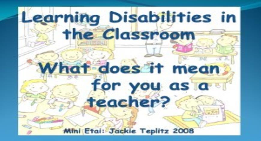 Free Download Learning Disabilities in the Classroom PowerPoint ...