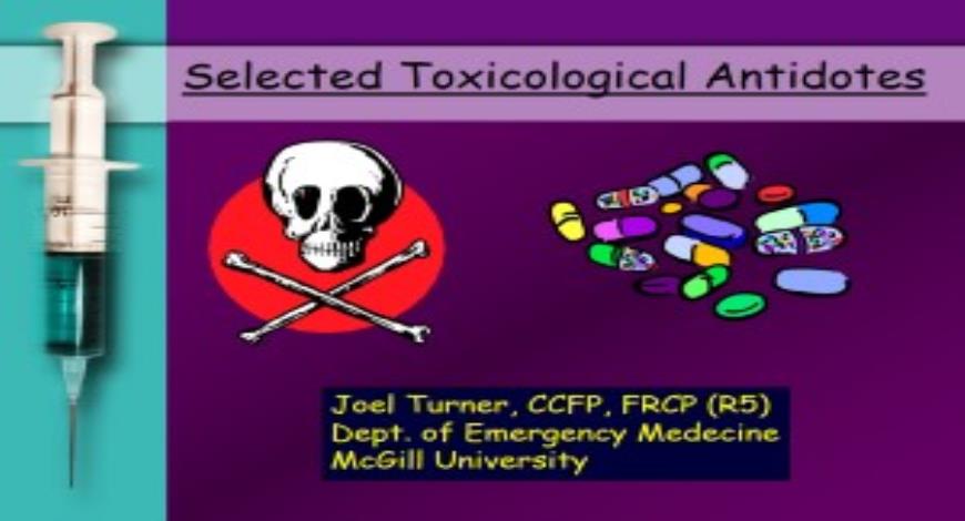Free Download Selected Toxicological Antidotes PowerPoint Presentation ...