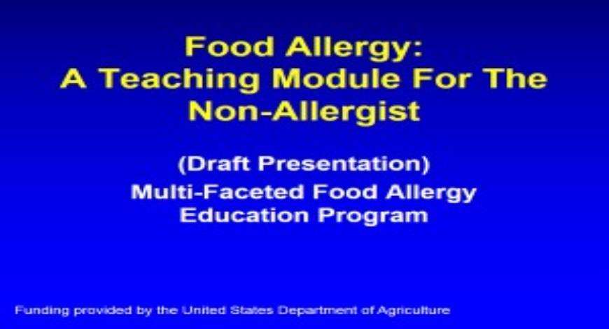 Free Download Food Allergy PowerPoint Presentation Slides