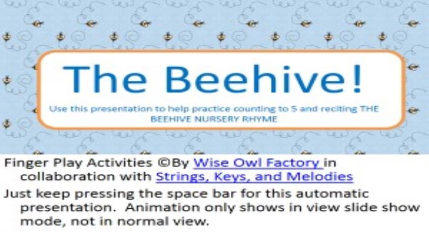 Free Download Here is the Beehive-StoryBook PowerPoint Presentation Slides