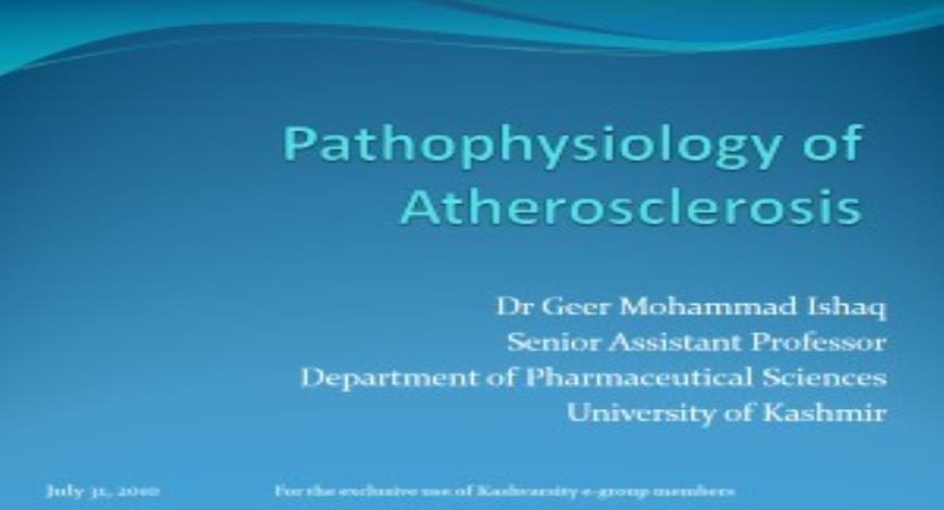Free Download Pathophysiology of Atherosclerosis PowerPoint ...