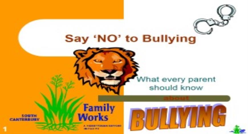 Free Download Say NO to Bullying PowerPoint Presentation Slides