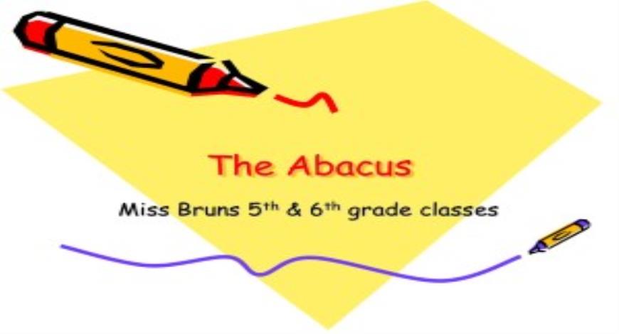 Free Download Abacus PowerPoint Presentation Slides