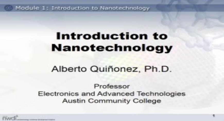 Free Download Introduction to Nanotechnology PowerPoint Presentation Slides