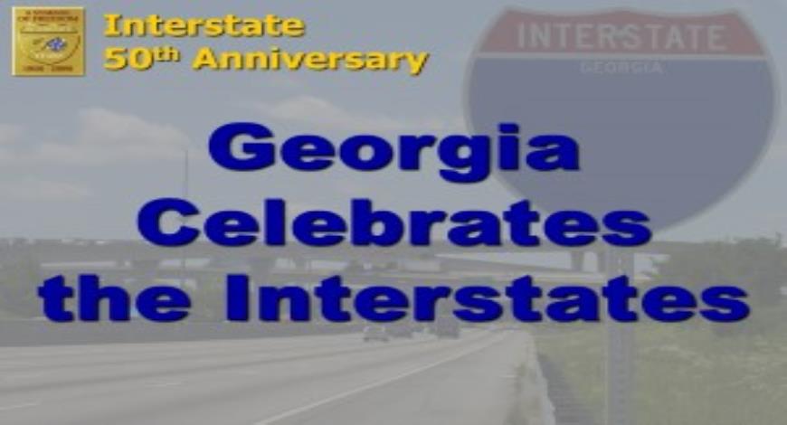 Free Download Interstate 50th Anniversary PowerPoint Presentation Slides