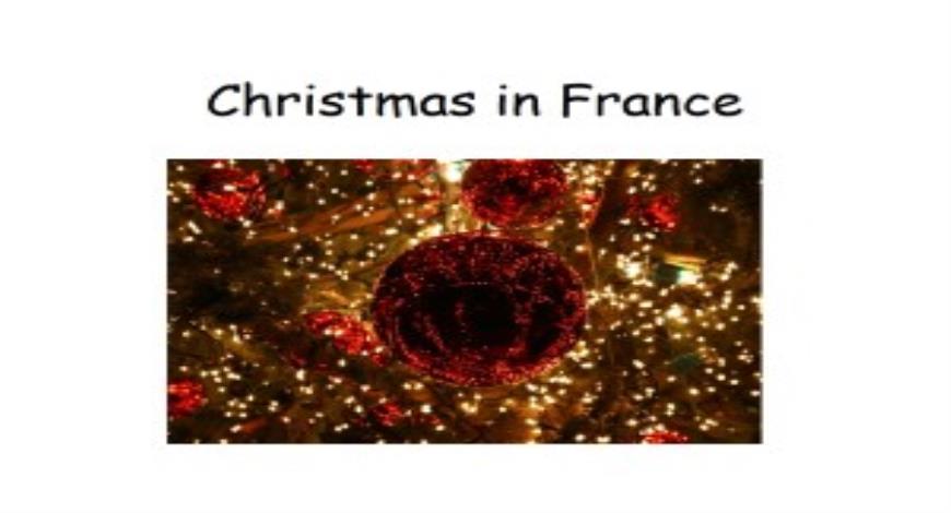 Free Download Christmas in France PowerPoint Presentation ...