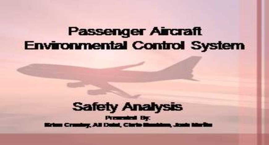 Free Download Passenger Aircraft Environmental Control System ...