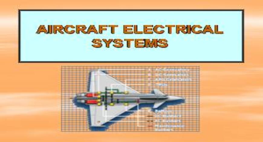 Free Download AIRCRAFT ELECTRICAL SYSTEMS PowerPoint Presentation ...