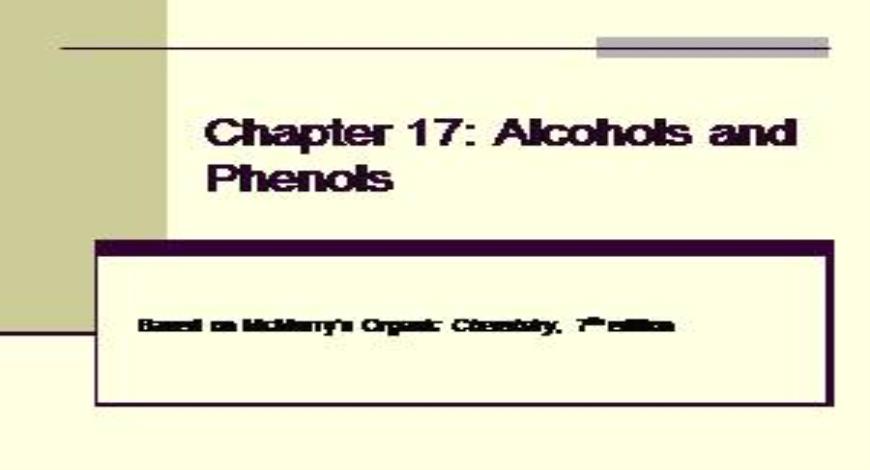 Free Download Alcohols and Phenols PowerPoint Presentation ...