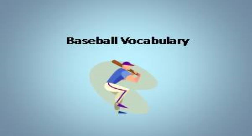 Free Download Baseball Vocabulary PowerPoint Presentation ...