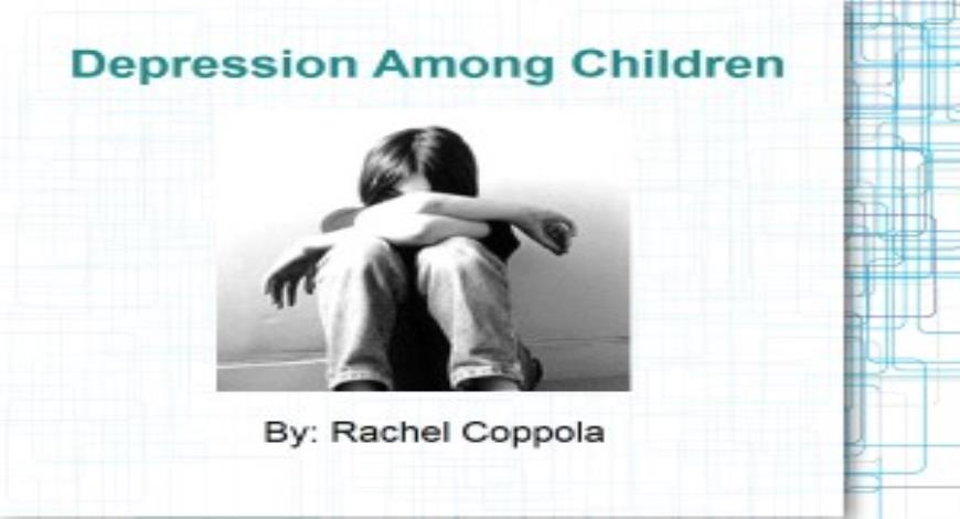 Free Download Depression Among Children PowerPoint Presentation Slides