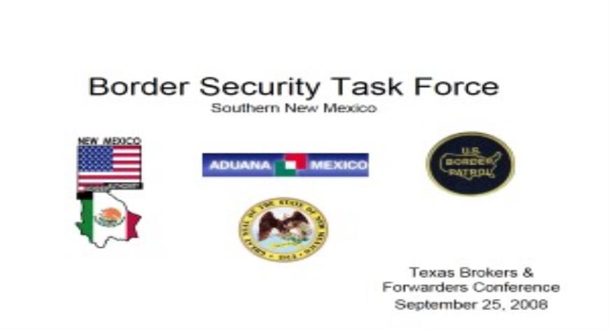 Free Download Border Security Task Force Southern New Mexico PowerPoint ...