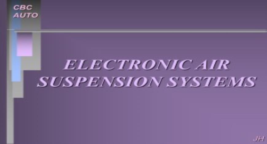 Free Download ELECTRONIC AIR SUSPENSION SYSTEMS PowerPoint Presentation ...