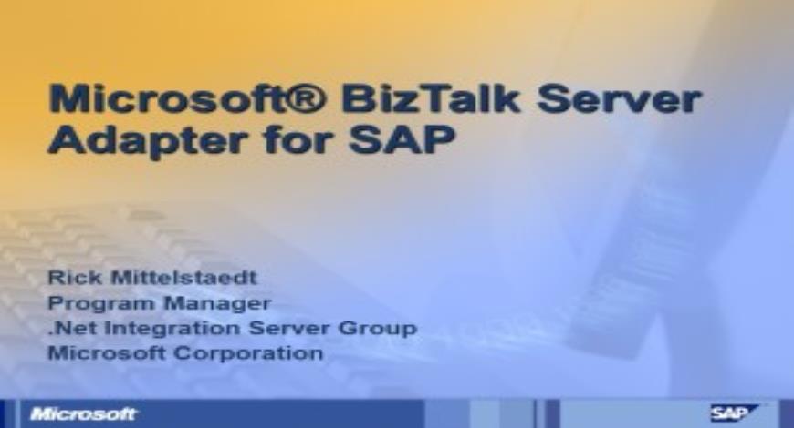 Free Download Microsoft BizTalk Server Adapter for SAP PowerPoint ...