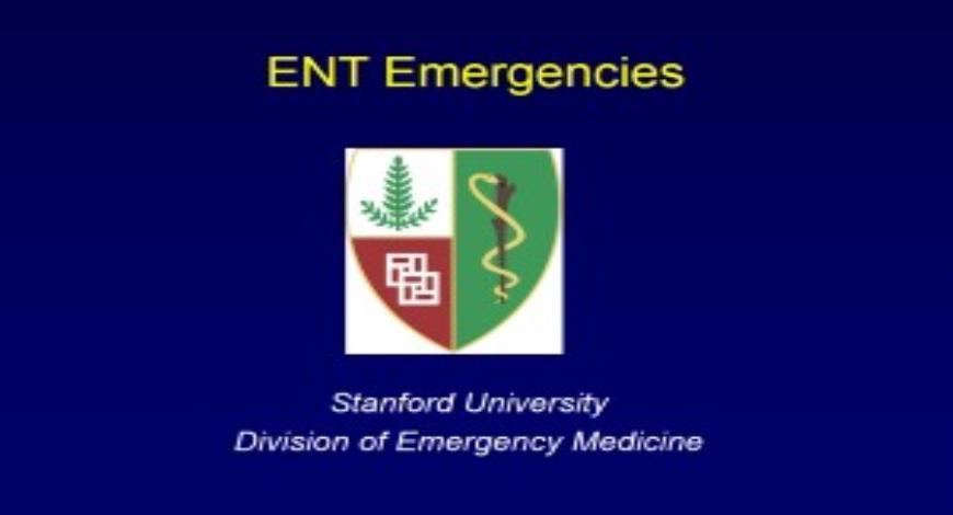 Free Download ENT Emergencies Emergency Medicine PowerPoint ...