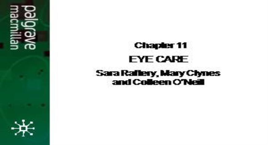 Free Download Eye Care PowerPoint Presentation Slides