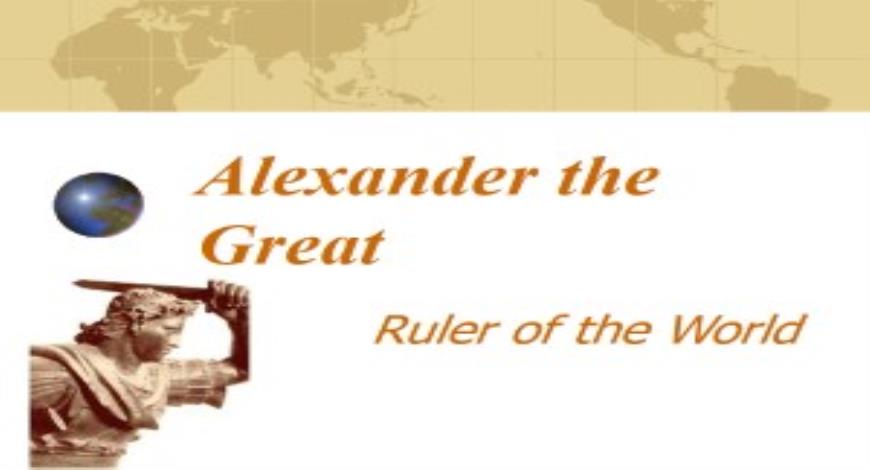Free Download Alexander the Great Fulton County Schools PowerPoint ...
