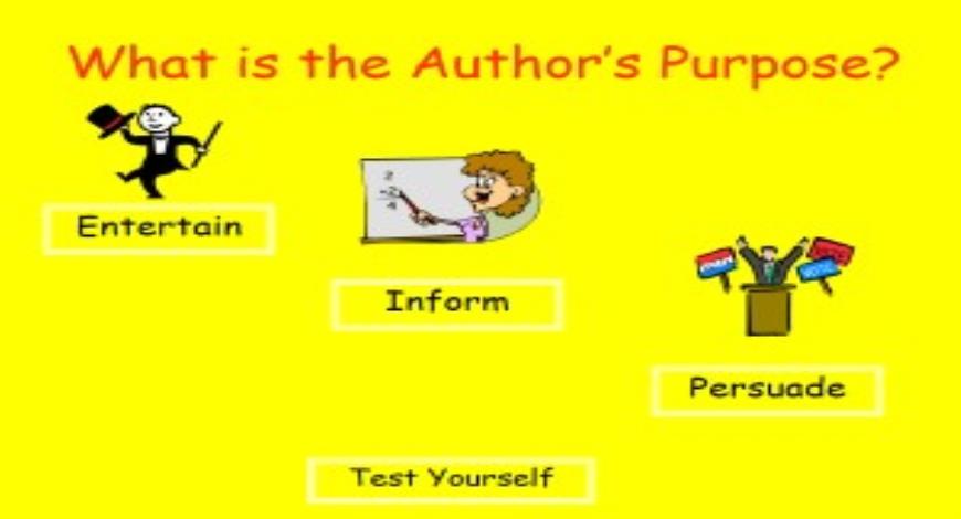 Free Download What is the Authors Purpose Rockingham County Schools ...