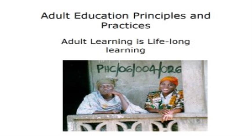 Free Download Adult Education Principles and Practices PowerPoint ...