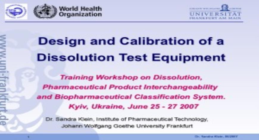 Free Download Design and Calibration of a Dissolution Test Equipment ...