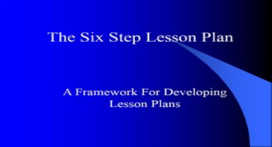 Free Download The Six Step Lesson Plan About the Santa Cruz Regional ...
