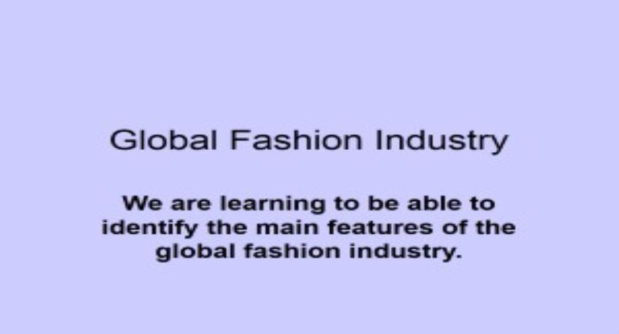 Free Download Global Fashion Industry PowerPoint Presentation ...