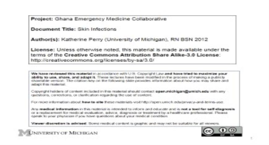 Free Download Skin Infections PowerPoint Presentation Slides