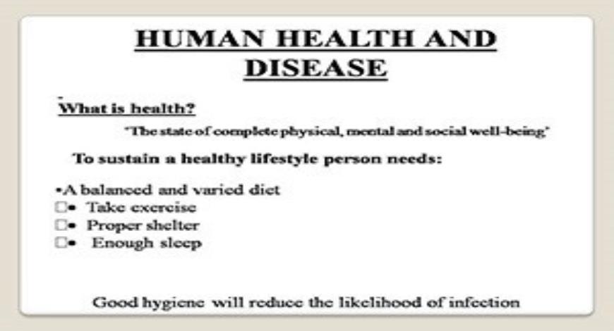 Free Download Human Health And Disease PowerPoint Presentation Slides ...