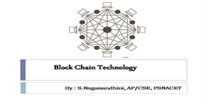 Free Download Block Chain Technology PowerPoint (Ppt) Presentation Slides