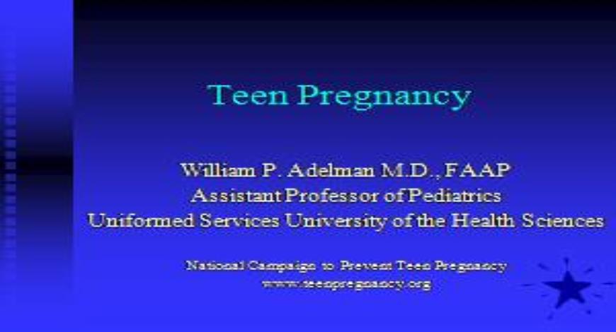 Free Download Teen Pregnancy-So what PowerPoint Presentation Slides