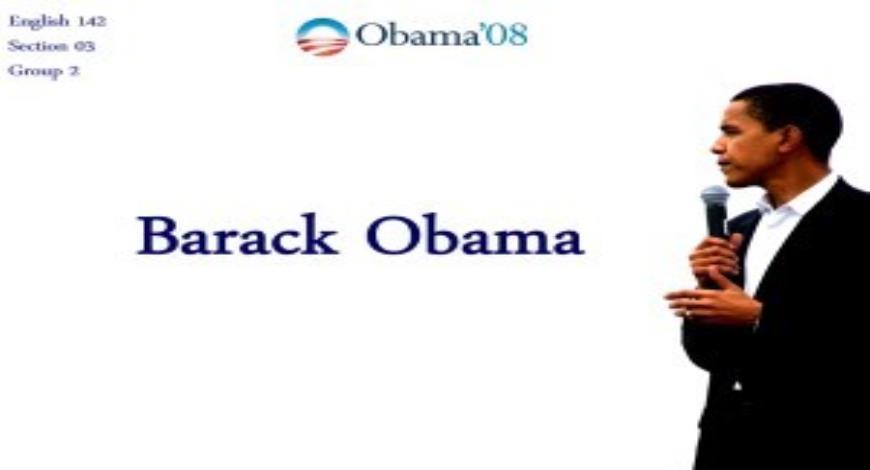 Free Download About Barack Obama PowerPoint Presentation Slides