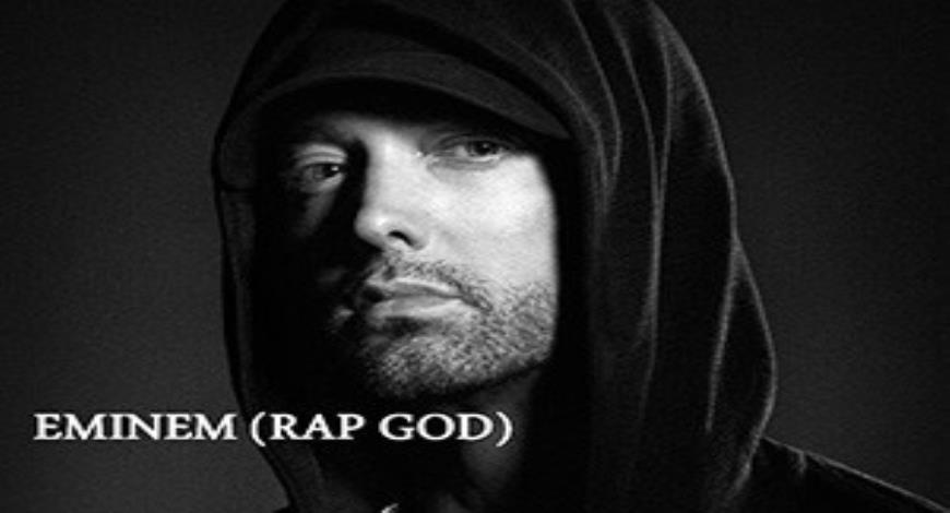 Eminem Rap God Album Cover