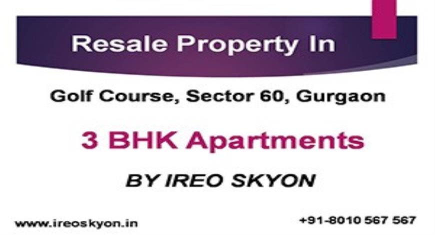 Free Download 3 BHK Resale Ireo Skyon Apartment PowerPoint Presentation ...