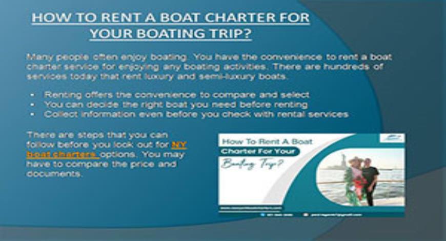 Free Download How to Rent a Boat Charter for Your Boating Trip ...