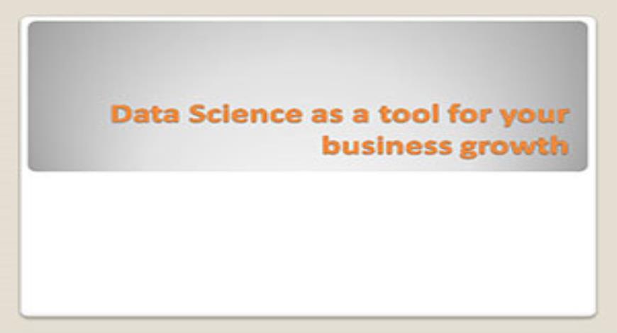 Free Download Data Science as a Tool for Your Business Growth PowerPoint Presentation ...